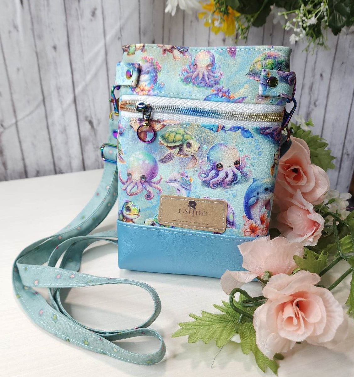 The Original Wanderlust Cellphone Crossbody Bag – RSquiltsNcrafts LLC